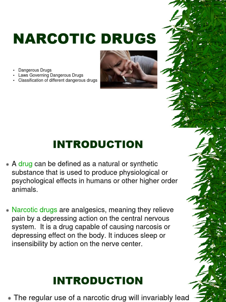 Narcotics Doa | PDF | Narcotic | Heroin
