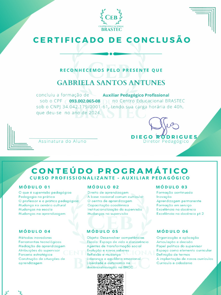 Certifica Do | PDF