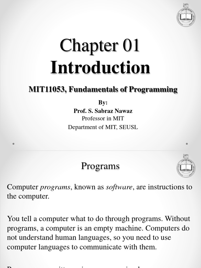 MIT 11053 Chapter 1 2023 | PDF | Source Code | Programming