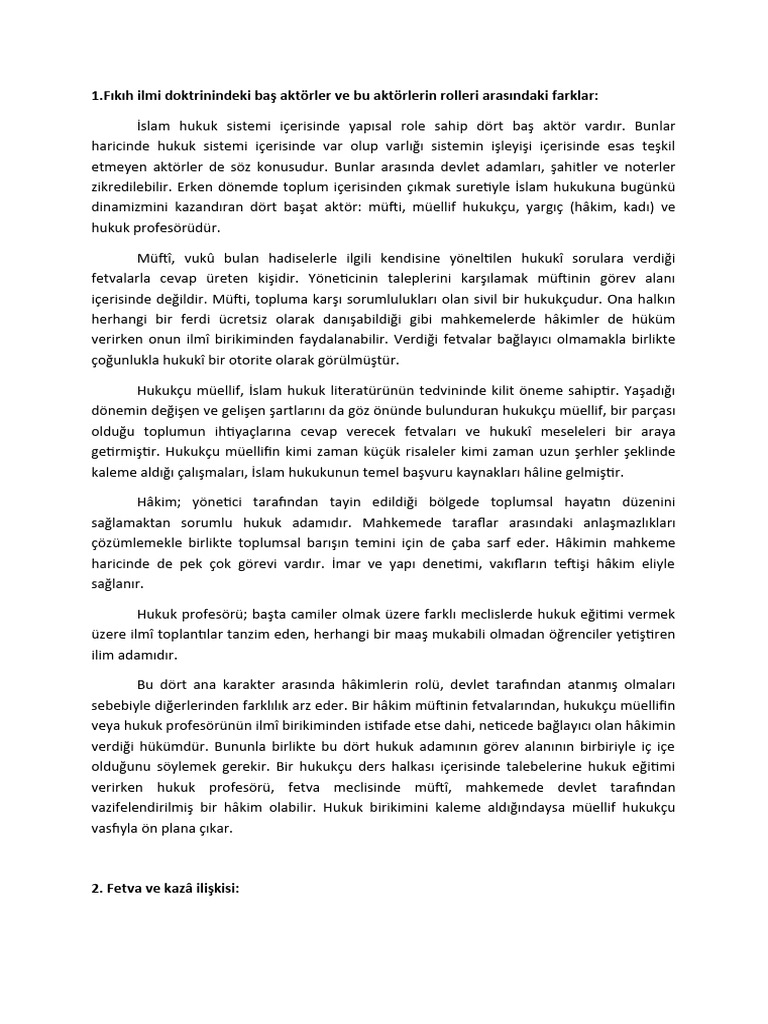 Wael Hallaq Vize Ödevi | PDF