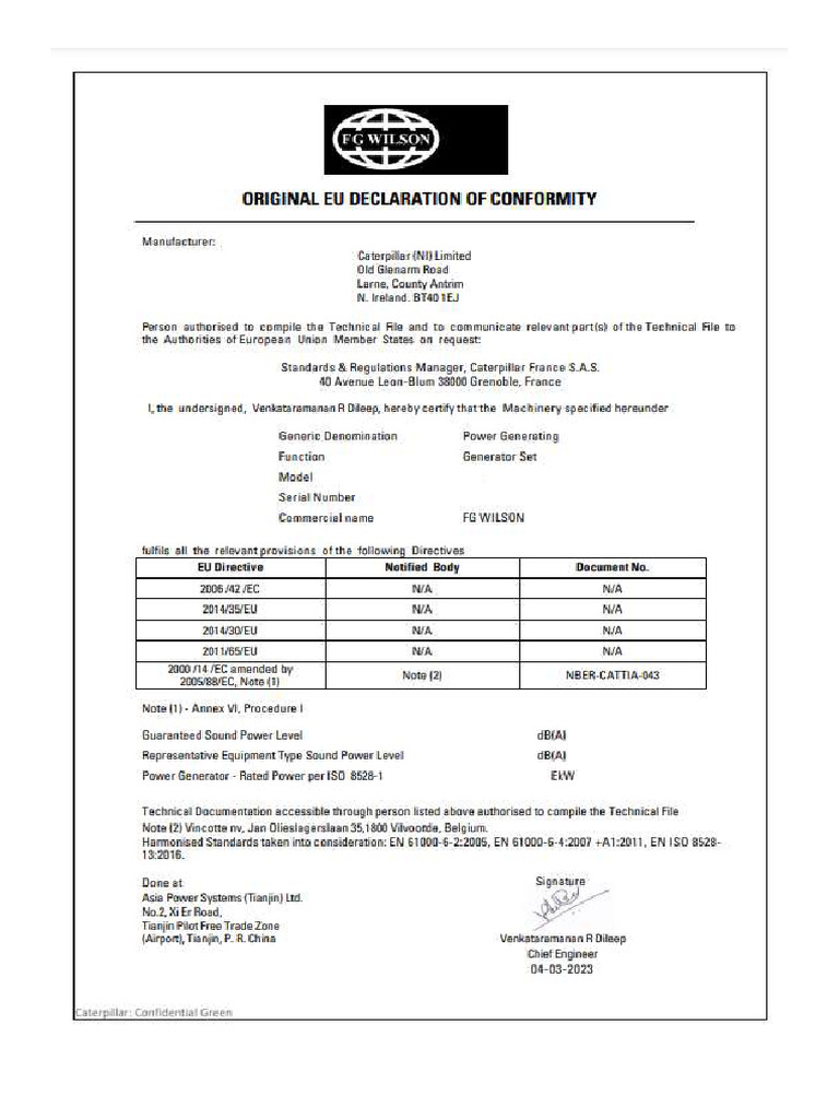 Certificat d'origine | PDF