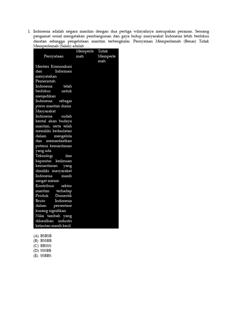 Latihan Soal PU 1 | PDF | Ilmu Sosial | Kesehatan Holistik