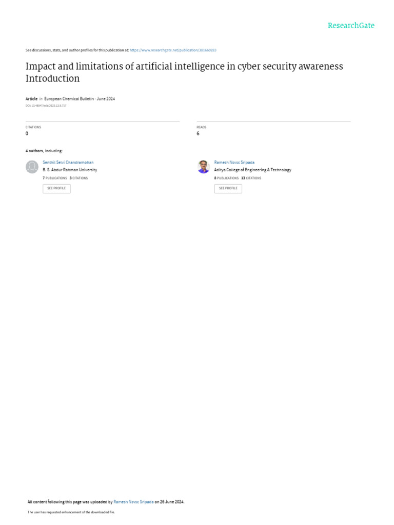 8.scopus ECB IJ Ramesh 2023 | PDF | Security | Computer Security