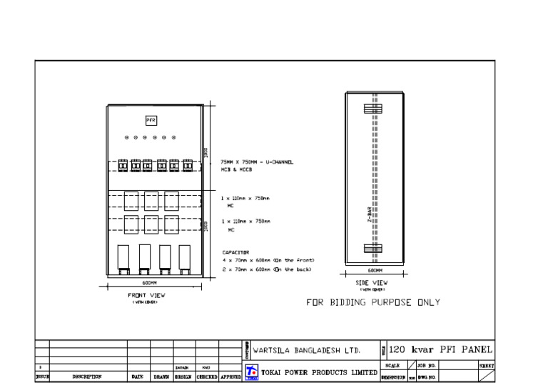 PFI Panel Drawing Model WBD | PDF