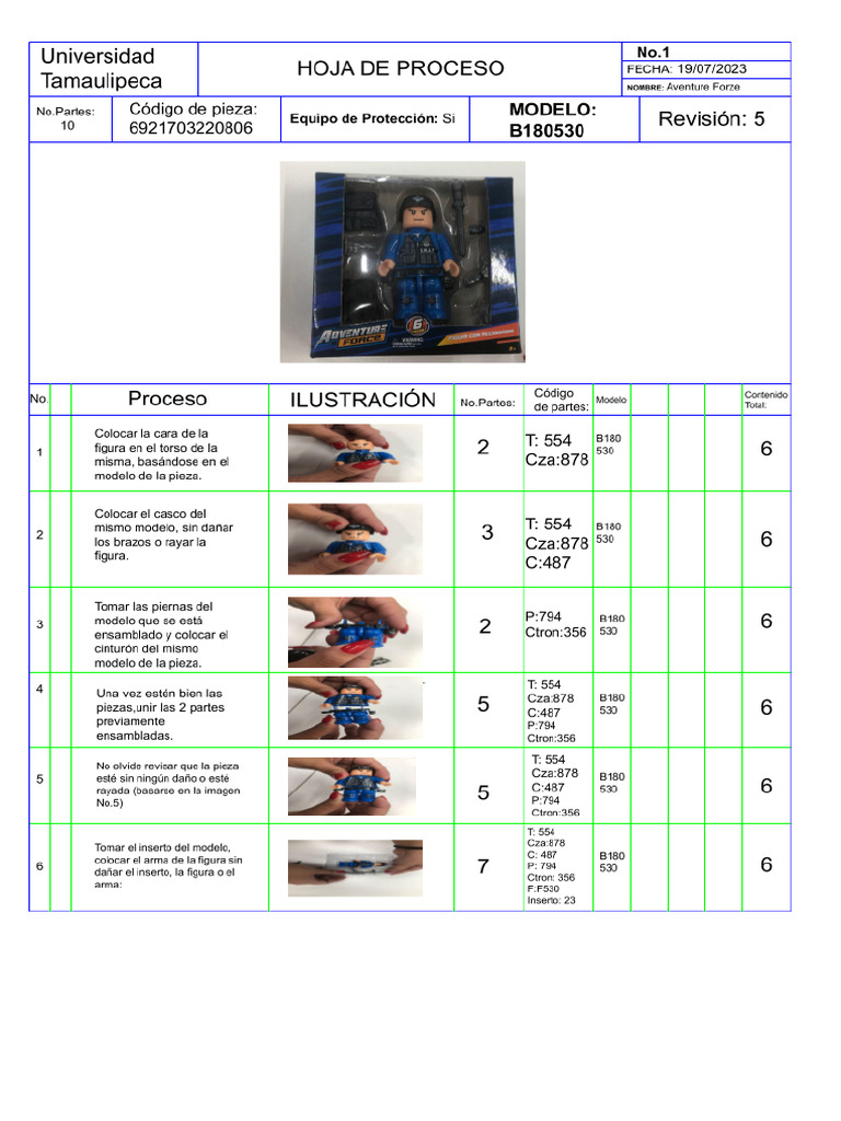 Hoja De Proceso Pdf 8293