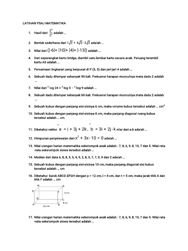 MTK | PDF | Metode & Bahan Ajar | Griya & Taman
