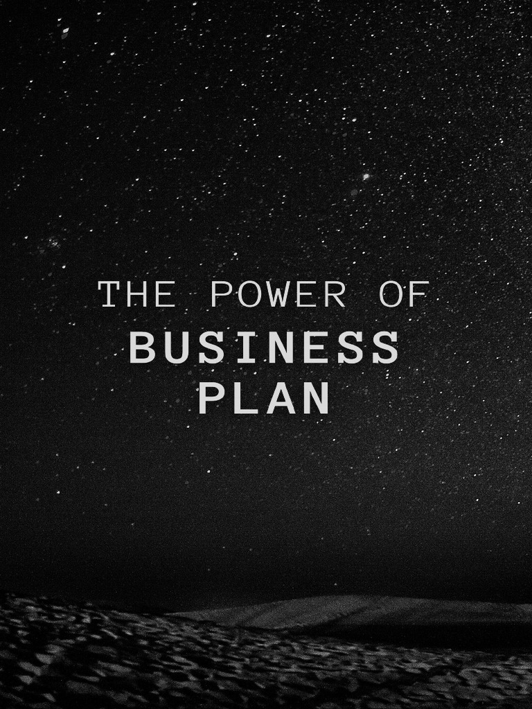 The Power of Business Plan | PDF
