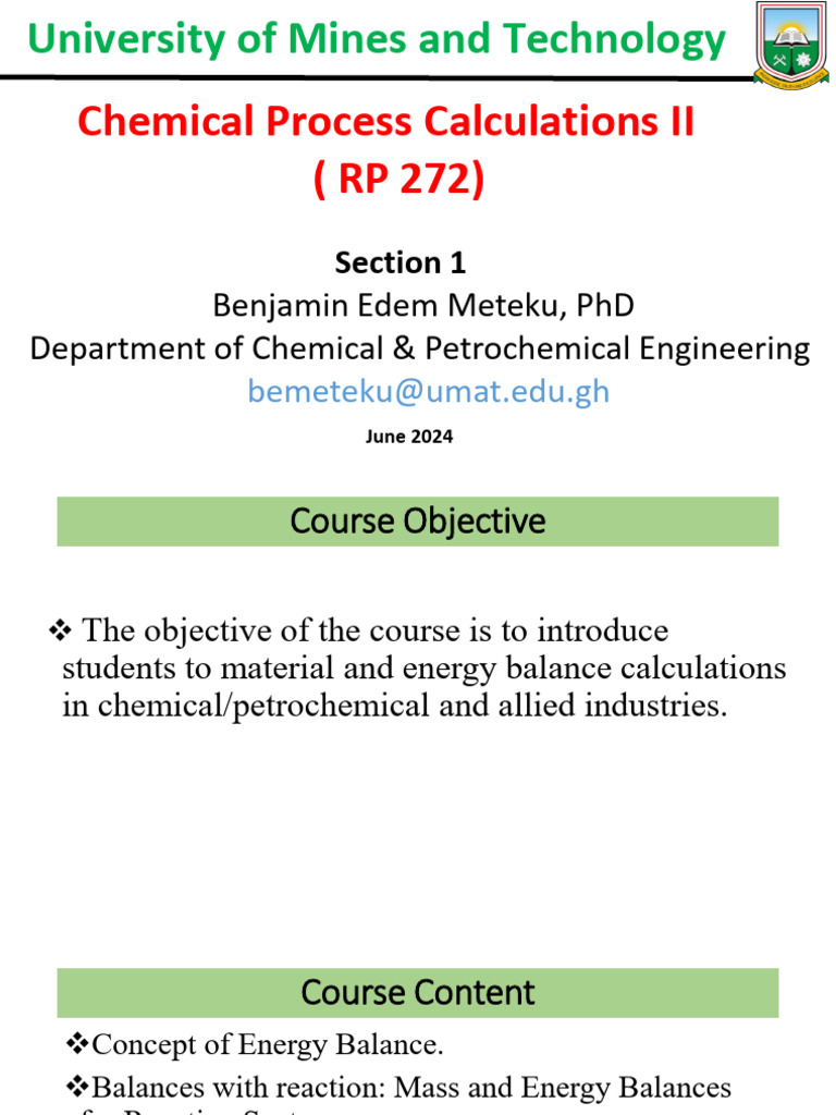CPC II - Section 1 | PDF | Enthalpy | Heat