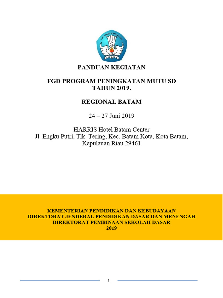 Panduan FGD Makssar | PDF | Karier & Perkembangan | Bisnis