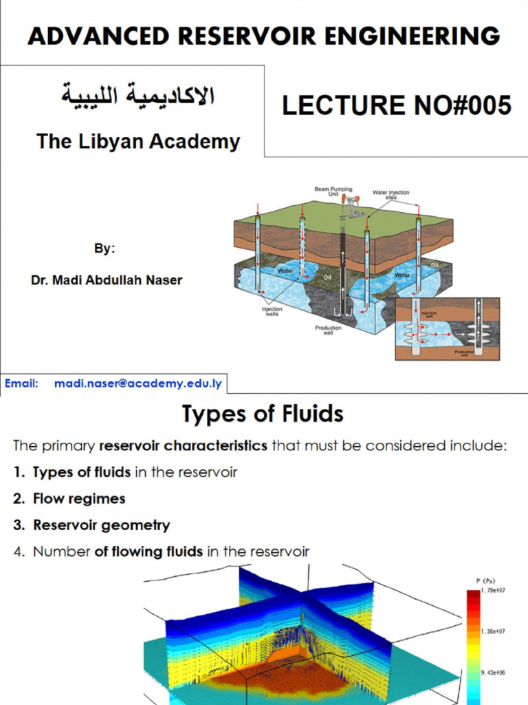 Advanced Reservoir Engineering - Assistant Prof Dr. Madi - Lecture ...