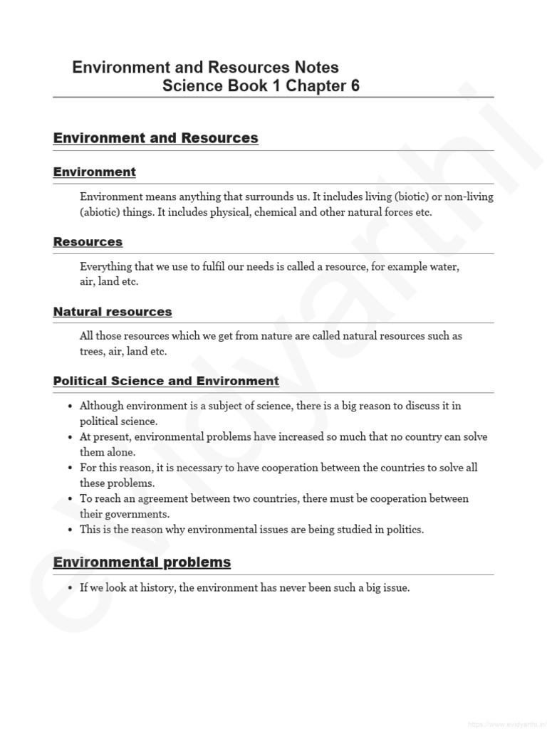Notes Class 12 Contemporary World Politics Chapter 6 | PDF | United ...