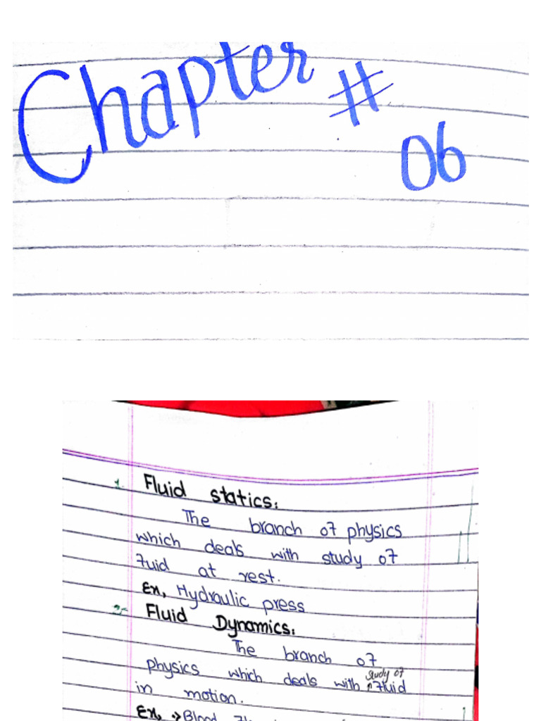 Chapter 6 Physics 1st Year | PDF