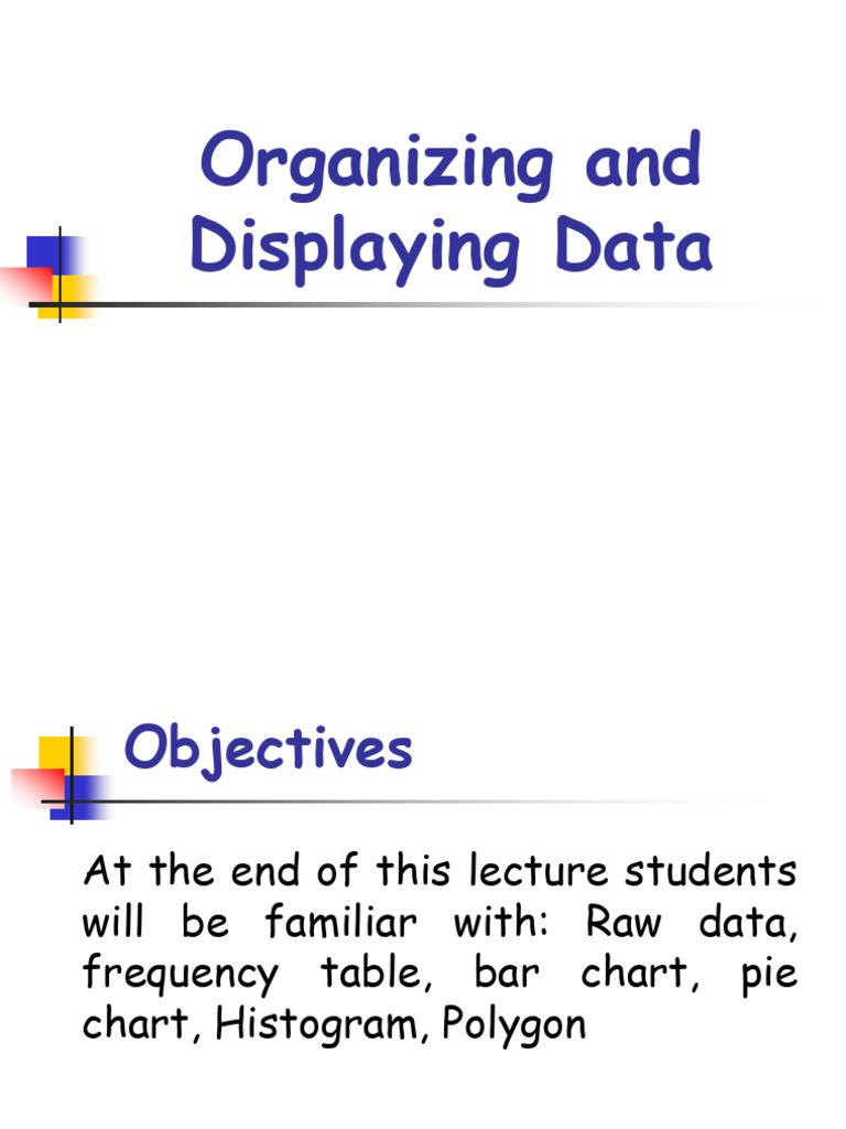 2-Organizing and Displaying Data | PDF | Histogram | Probability Distribution
