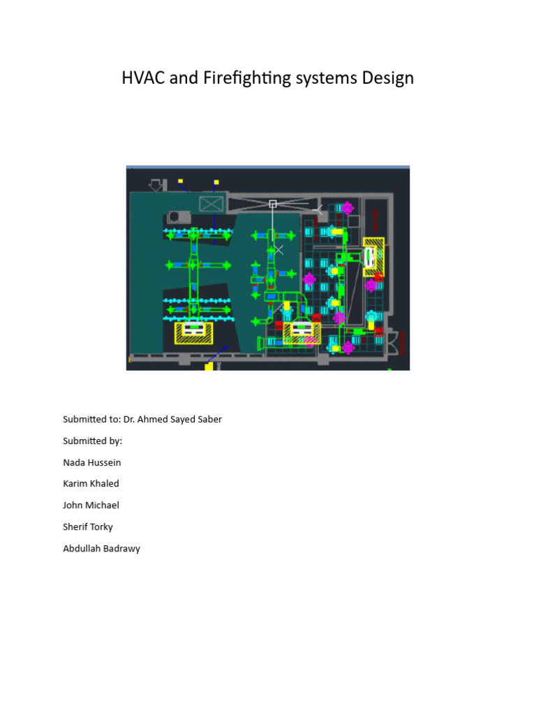 HVAC and Firefighting Systems Design Modified | Download Free PDF | Firefighting | Ventilation ...