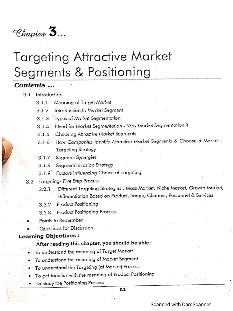 Marketing Strategy Sem 4 Unit 3 Pdf