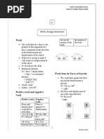 Work Energy Power Class 11 Formula Sheets | PDF | Collision | Force