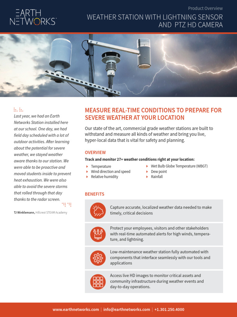 EN Weather Station - LX Sensor - PTZ Camera Datasheet - Sept 2021 | PDF ...