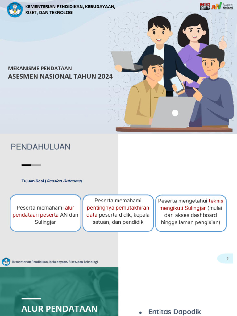 Materi Mekanisme Pendataan - Pusdatin - 13juni2024 | PDF