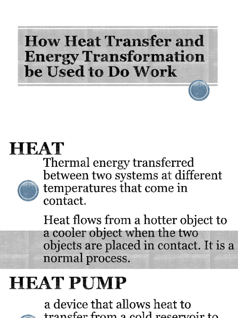 Heat Work 1 | PDF