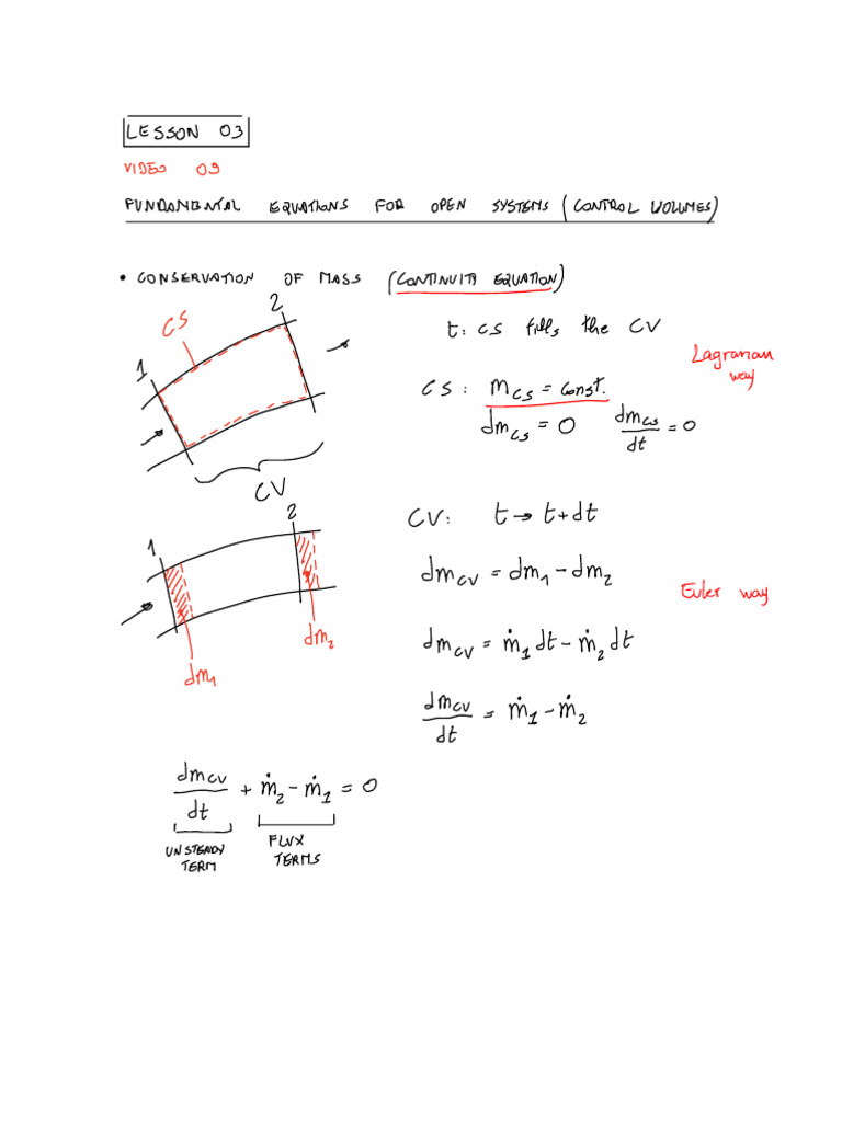 Lesson03 (Videos From 09 To 13) | PDF | Fluid Dynamics | Dynamics (Mechanics)