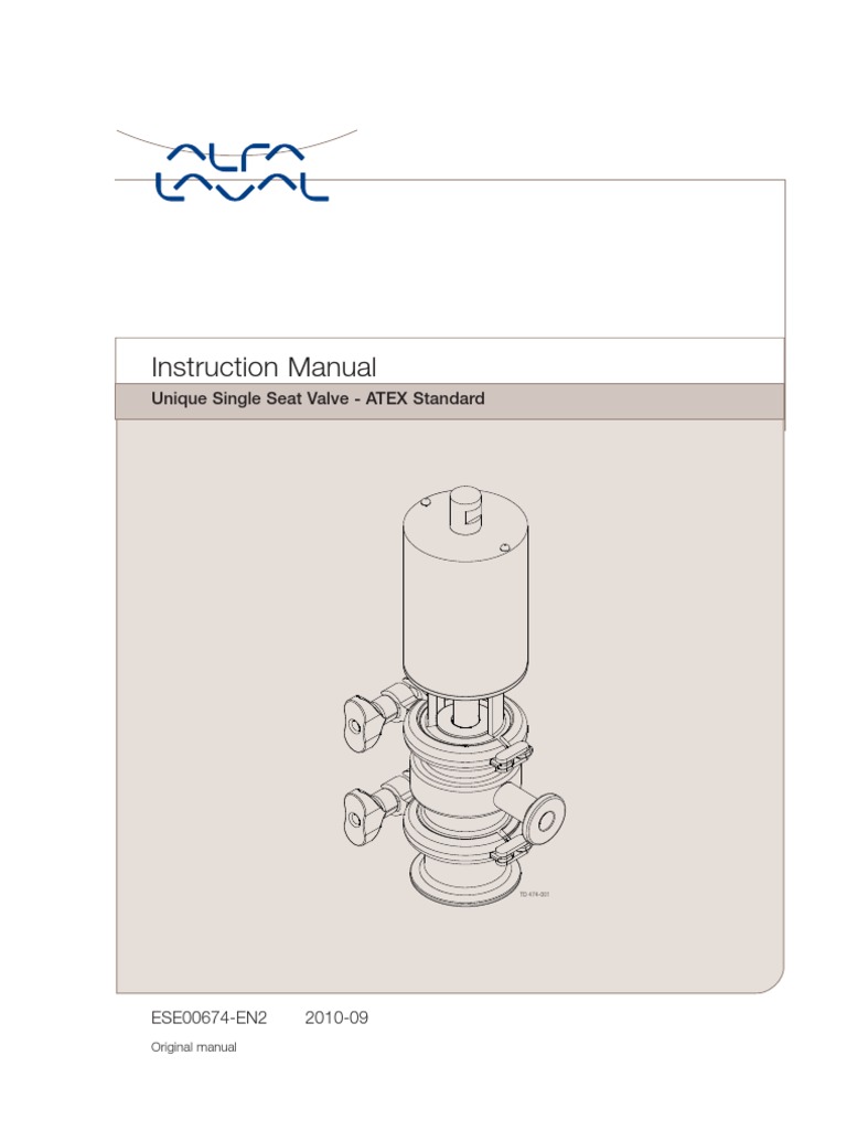 Instruction Manual - Unique Single Seat Valve ATEX - en - 2 | PDF ...
