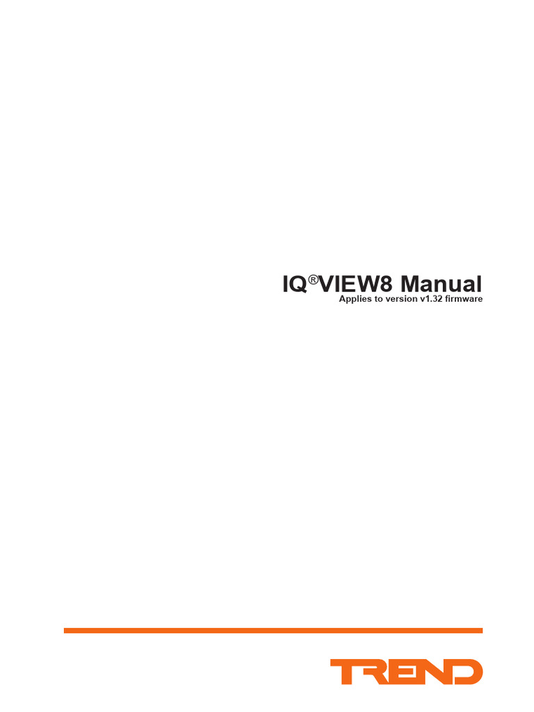 IQView8 Manual | PDF