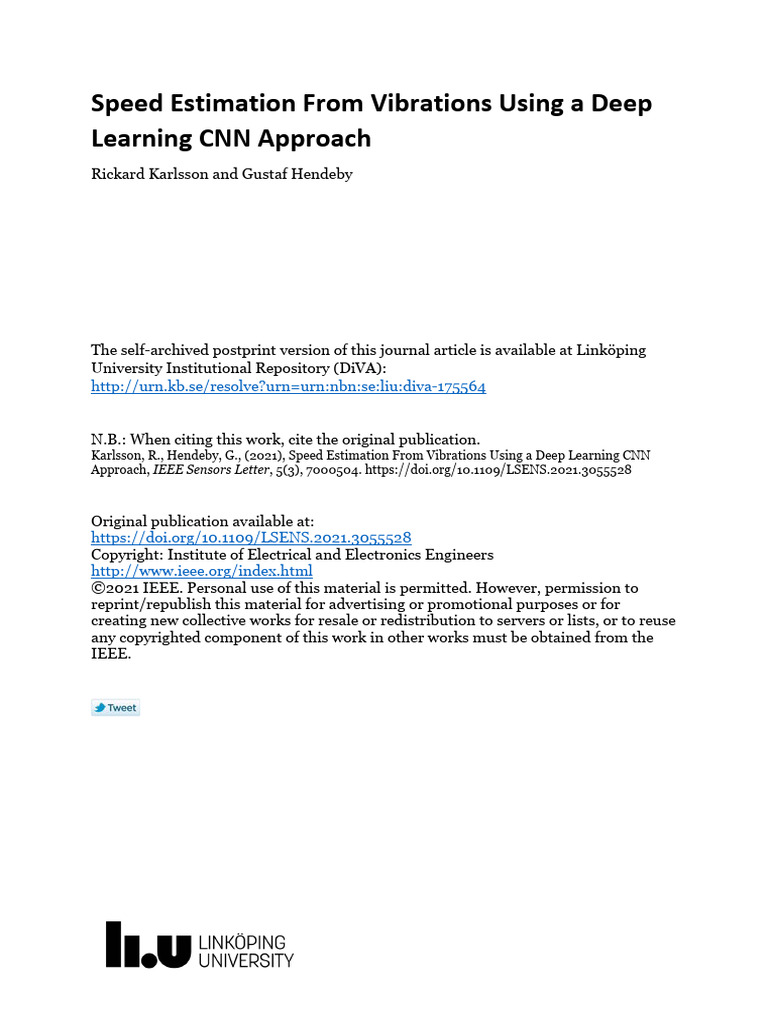 FULLTEXT01 | PDF | Deep Learning | Mean Squared Error