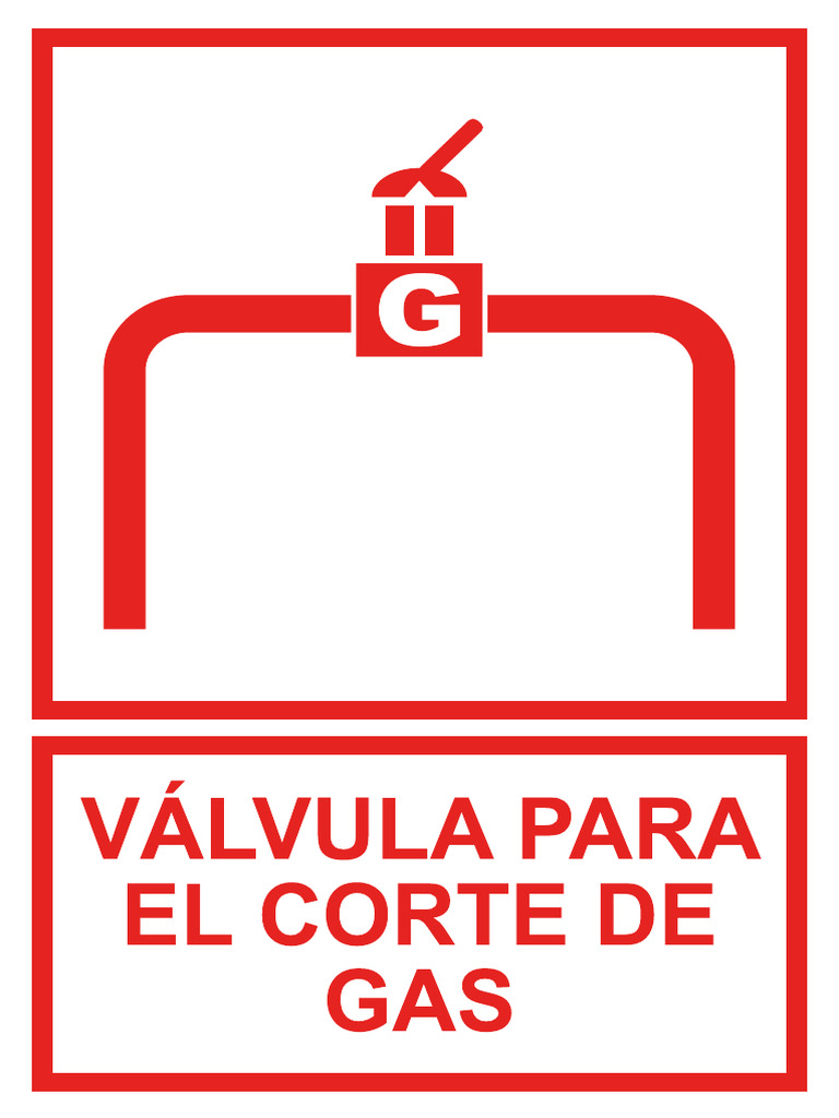 Señal Válvula para El Corte de Gas | PDF