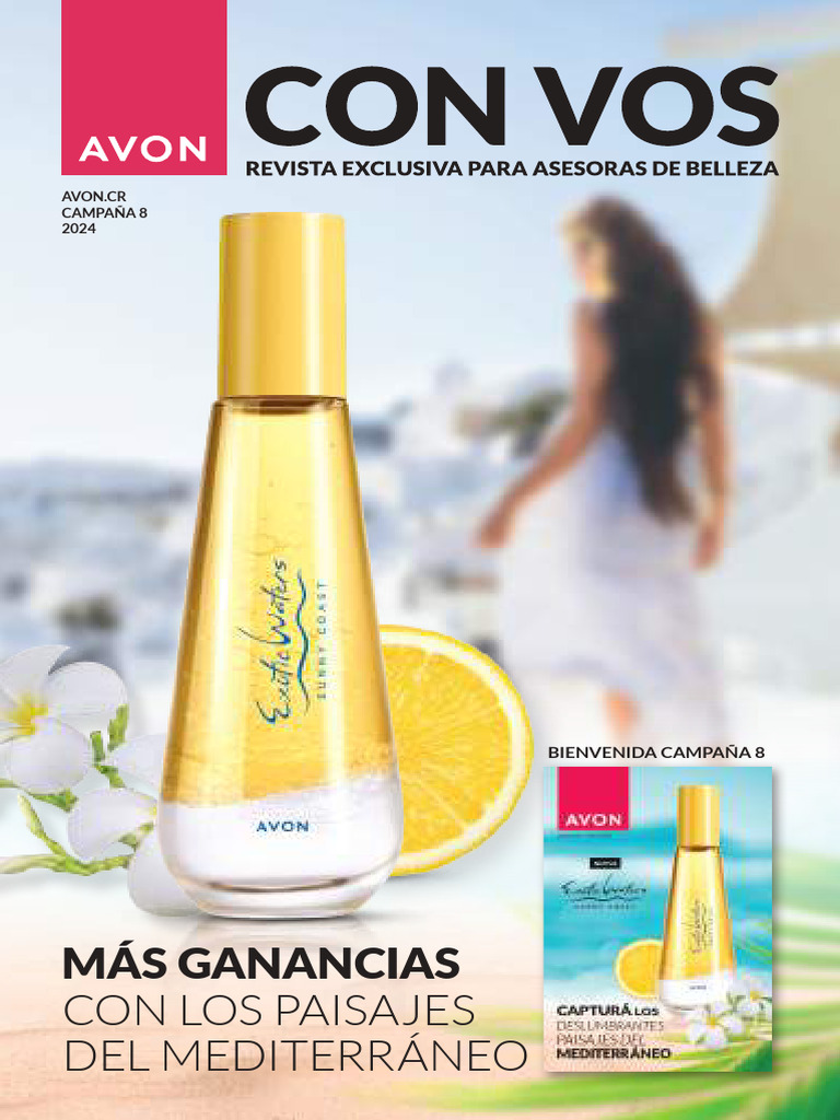 Avon Con Vos C08 2024 | PDF | Productos cosméticos | Arte Corporal