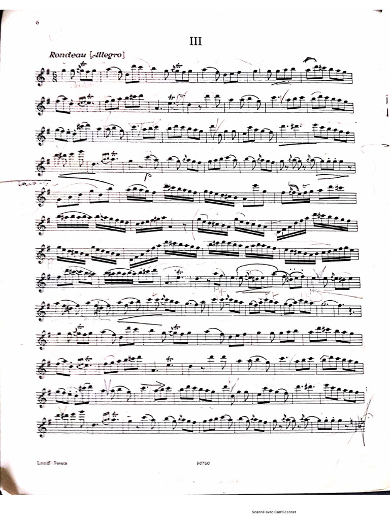 Stamitz - Caprices 3, 4, 5 | PDF