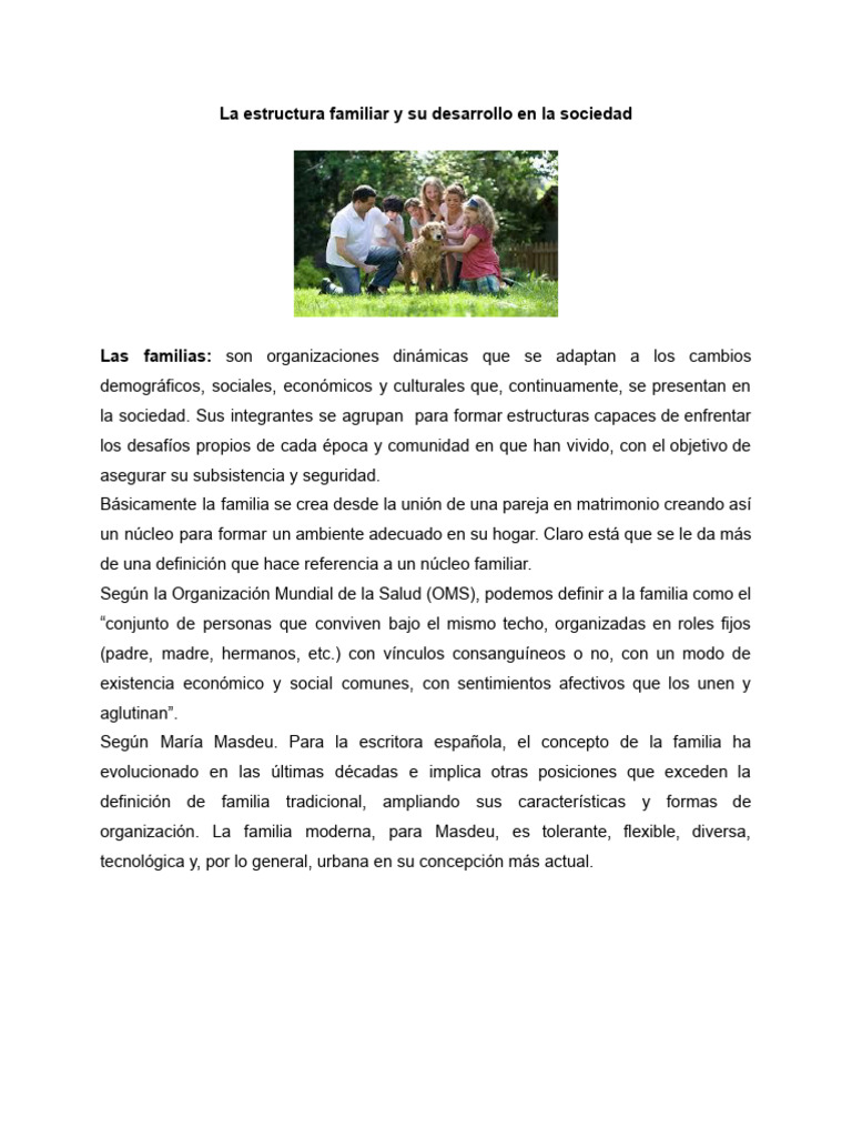 Documento Sin Título | PDF | Familia | Sociedad