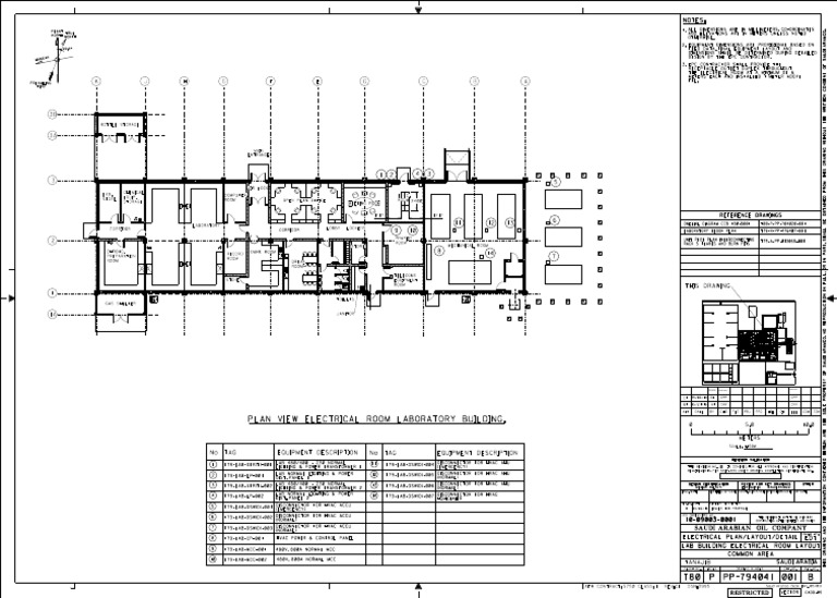 t80-P-pp-794041-001 - Rev B Lab Building Electrical Room Layout Commaon ...