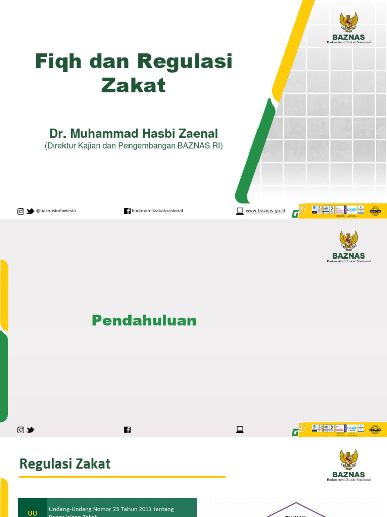 Fiqh Dan Regulasi Zakat | PDF