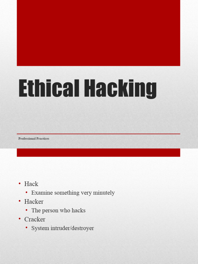 Understanding Hacker Types and Practices | PDF | Security Hacker ...