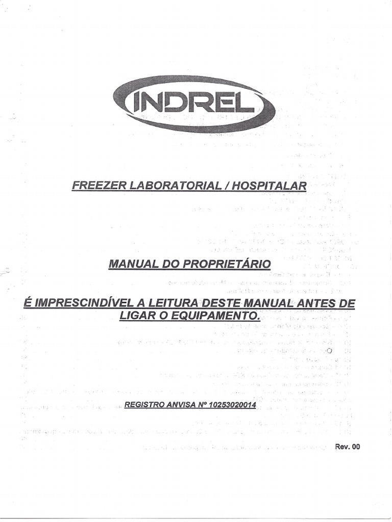 MANUAL DO INDREL | PDF