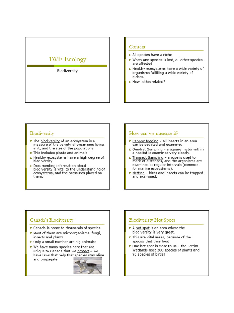 9 Biodiversity | PDF | Biodiversity | Introduced Species