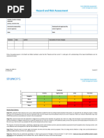 Iosh Risk Assessment Project v20 | PDF