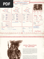 The One Ring Character Sheet | PDF
