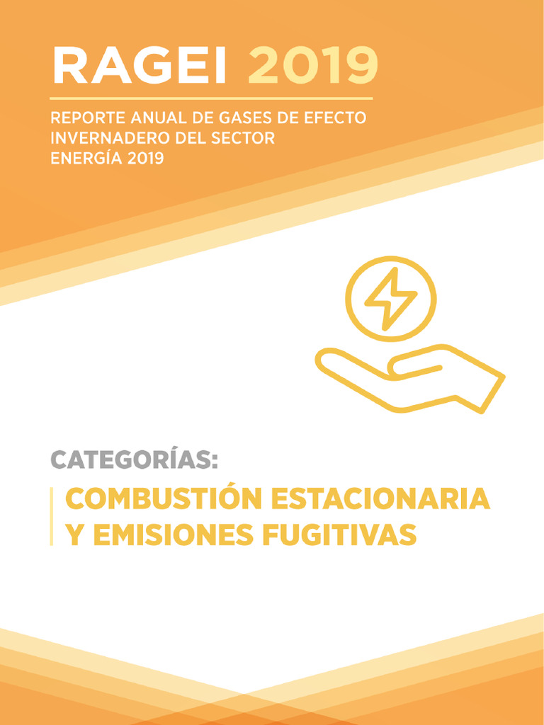 Informe-RAGEI 2019 Energia CE EF VF | PDF | Gases de efecto invernadero ...