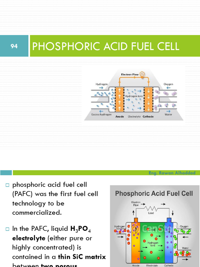 Phosphoric Acid Fuel Cell | PDF | Fuel Cell | Nature