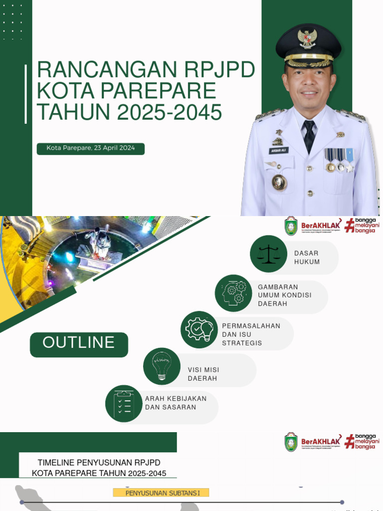 RPJPD Kota Parepare 2025-2045: Rencana Strategis | PDF