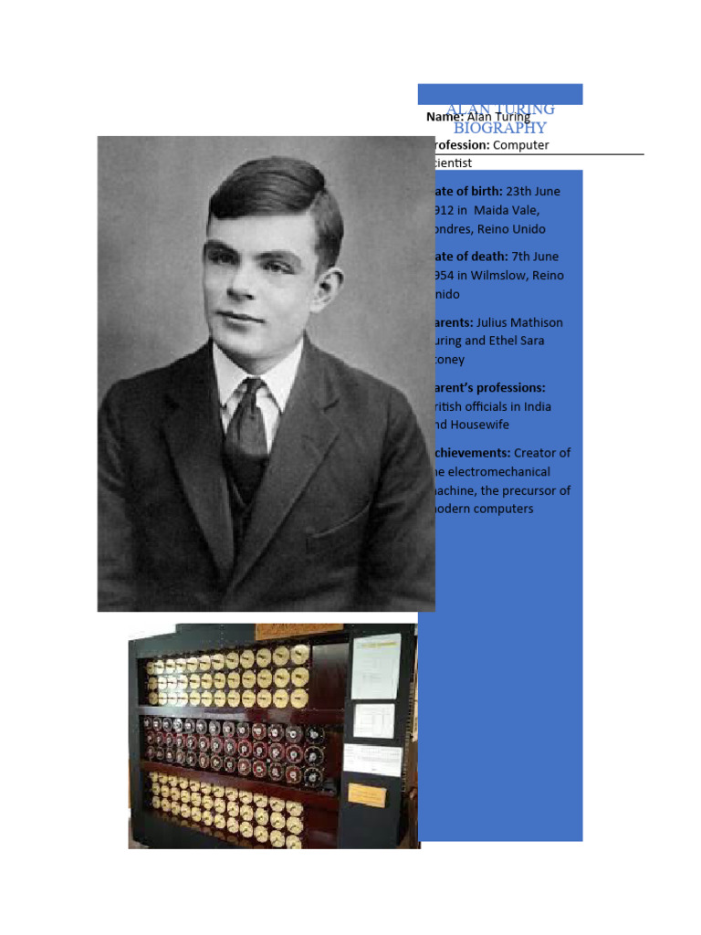 Alan Turing | PDF