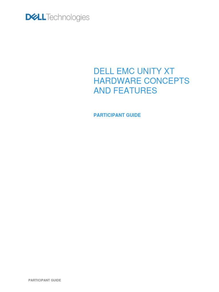 Dell EMC Unity XT Hardware | PDF | Solid State Drive | Computer Data Storage
