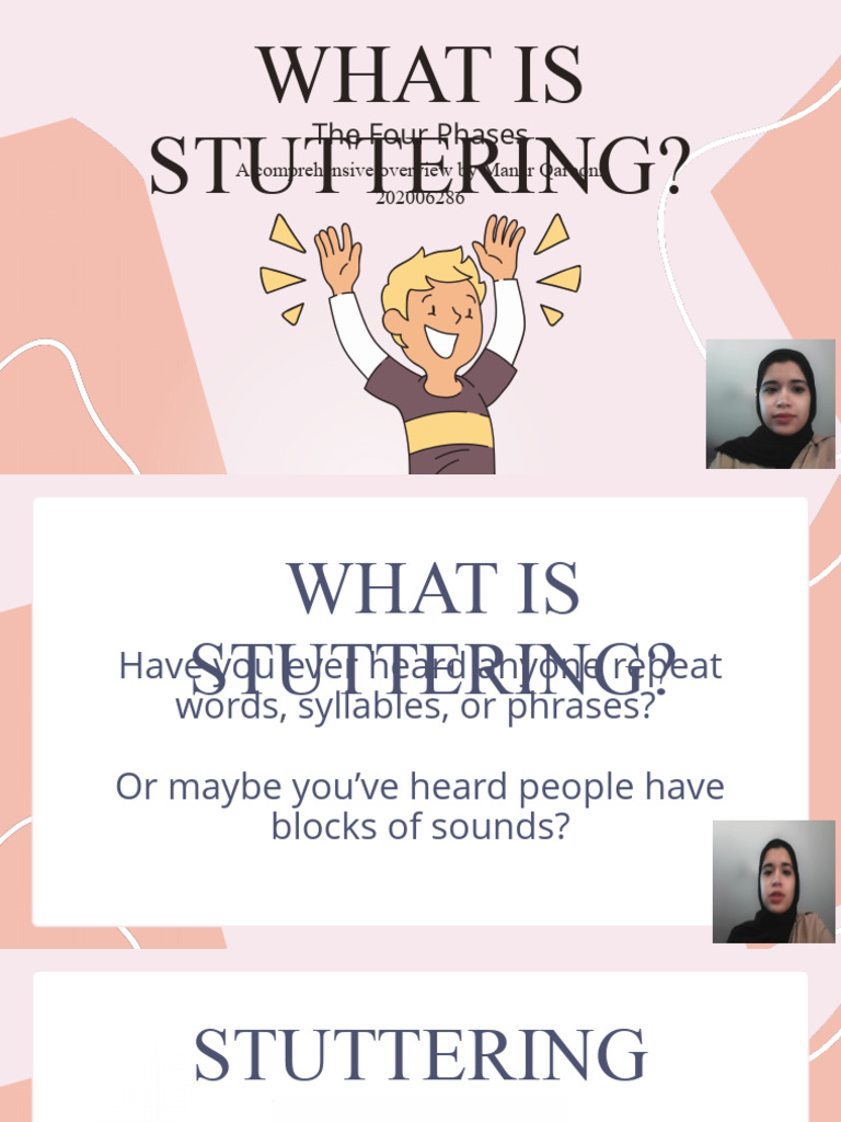 Ling411 - Presentation | PDF | Stuttering | Word