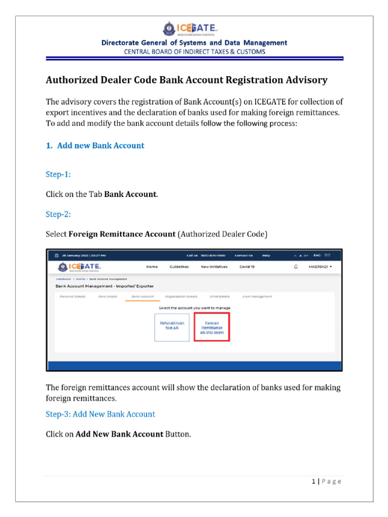 AD Code Procedure | PDF
