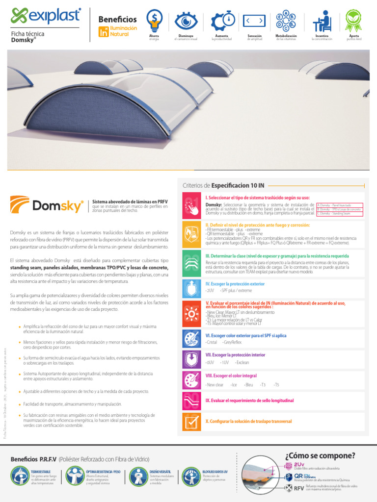 Ficha Tecnica Domsky 2022 | PDF | Tornillo | Ácido clorhídrico