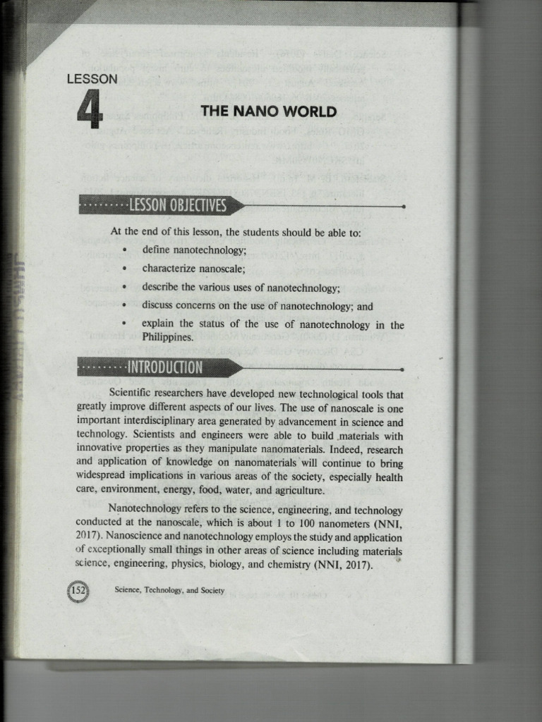 Chapter 14-The Nano World | PDF