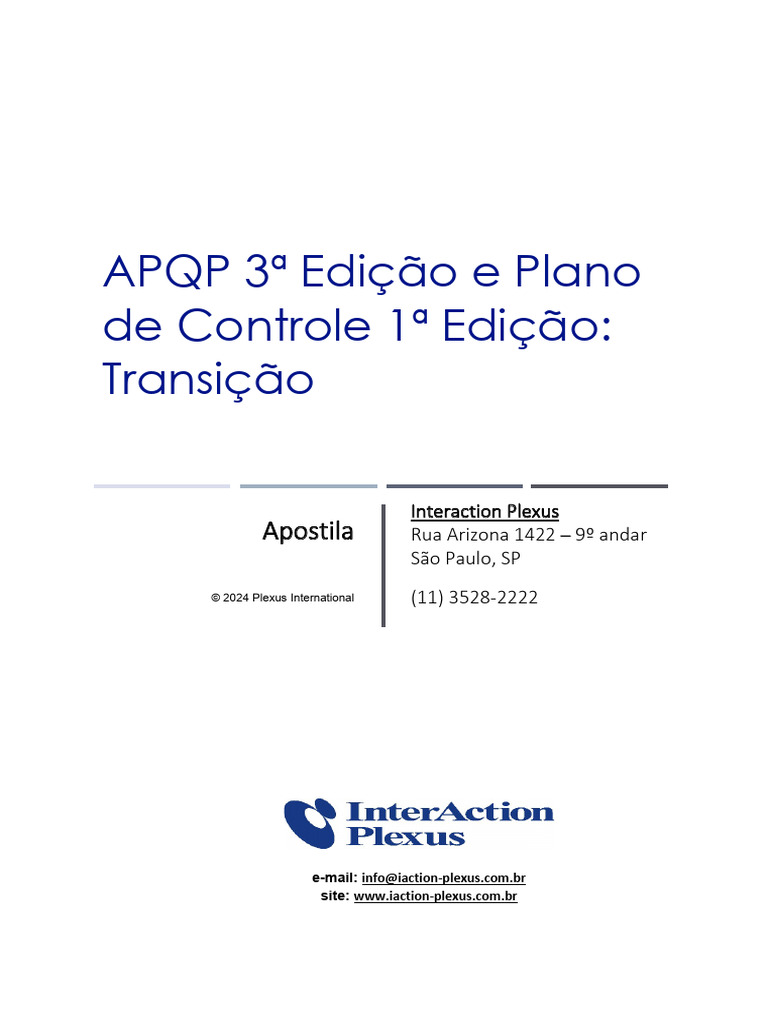 Apqp | PDF | Qualidade (negócios) | Despesa