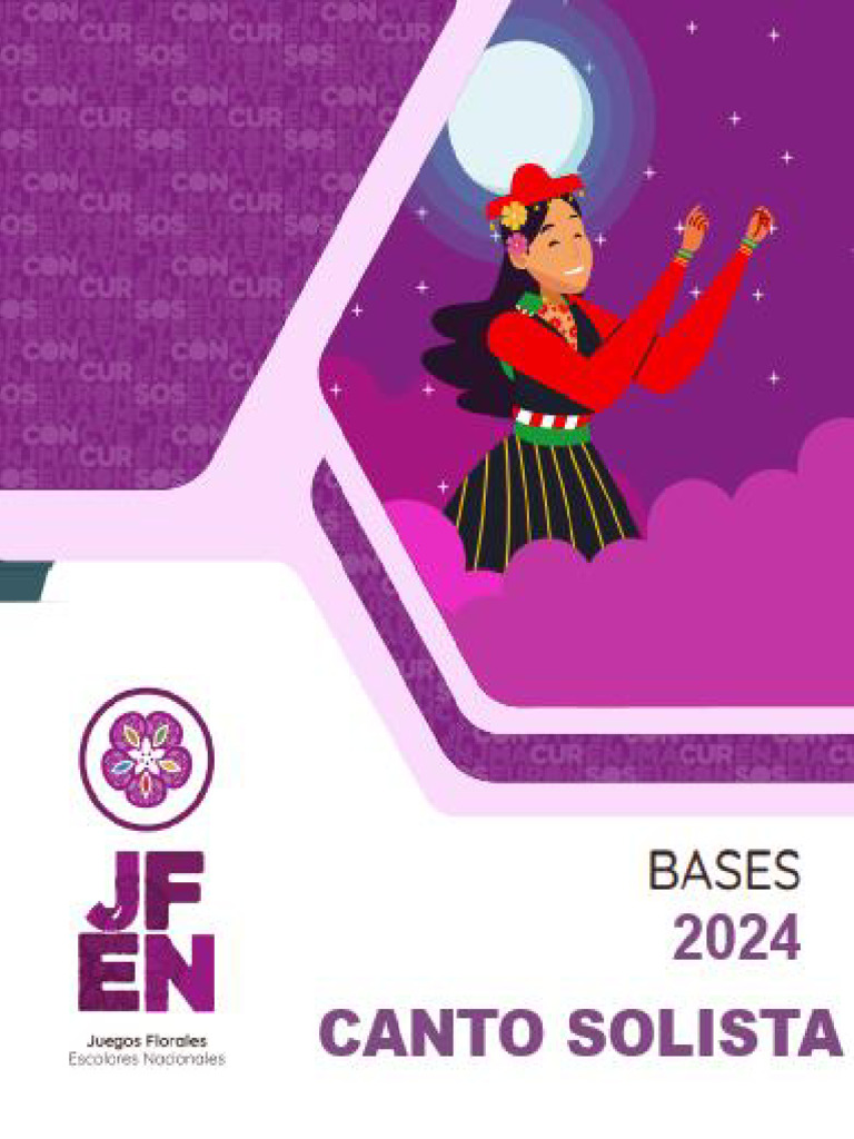 Bases Del Concurso de Canto Solista | PDF | Canciones