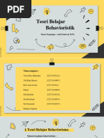 Teori Behaviorisme | PDF